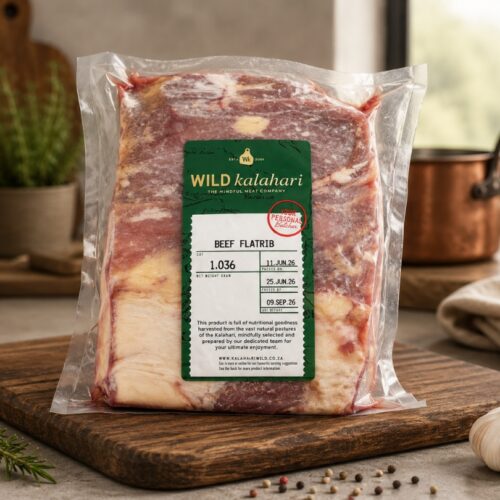 Beef Flat Rib Whole Kalahari Wild - Grass Fed Free Range - 1kg - Bay ...